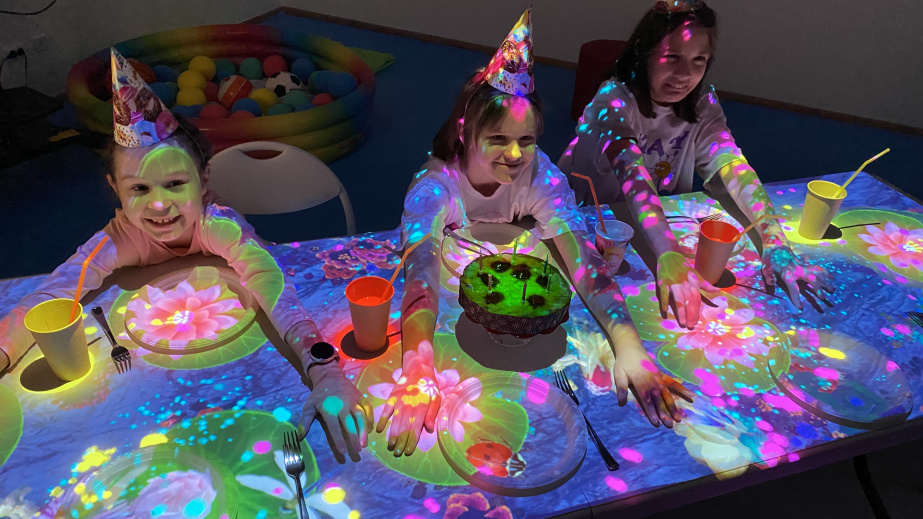 Interactive Birthday Table